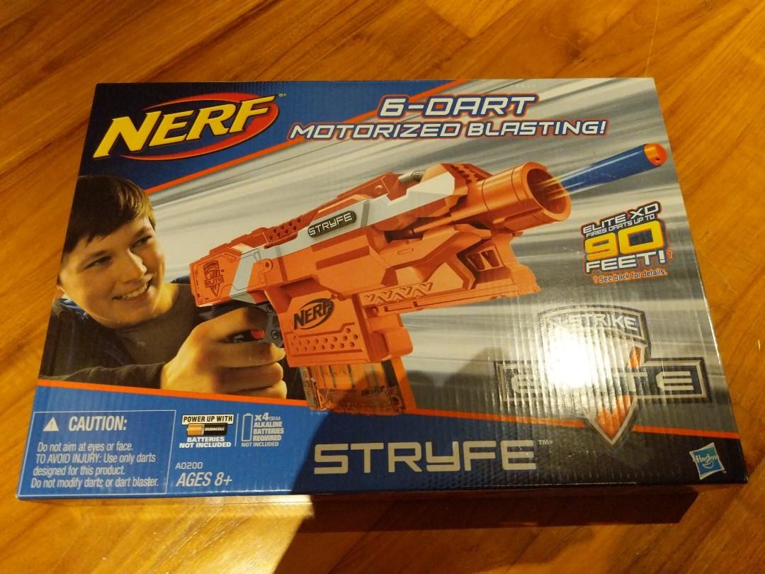 Nerf Gun - STRYFE, Hobbies & Toys, Toys & Games on Carousell