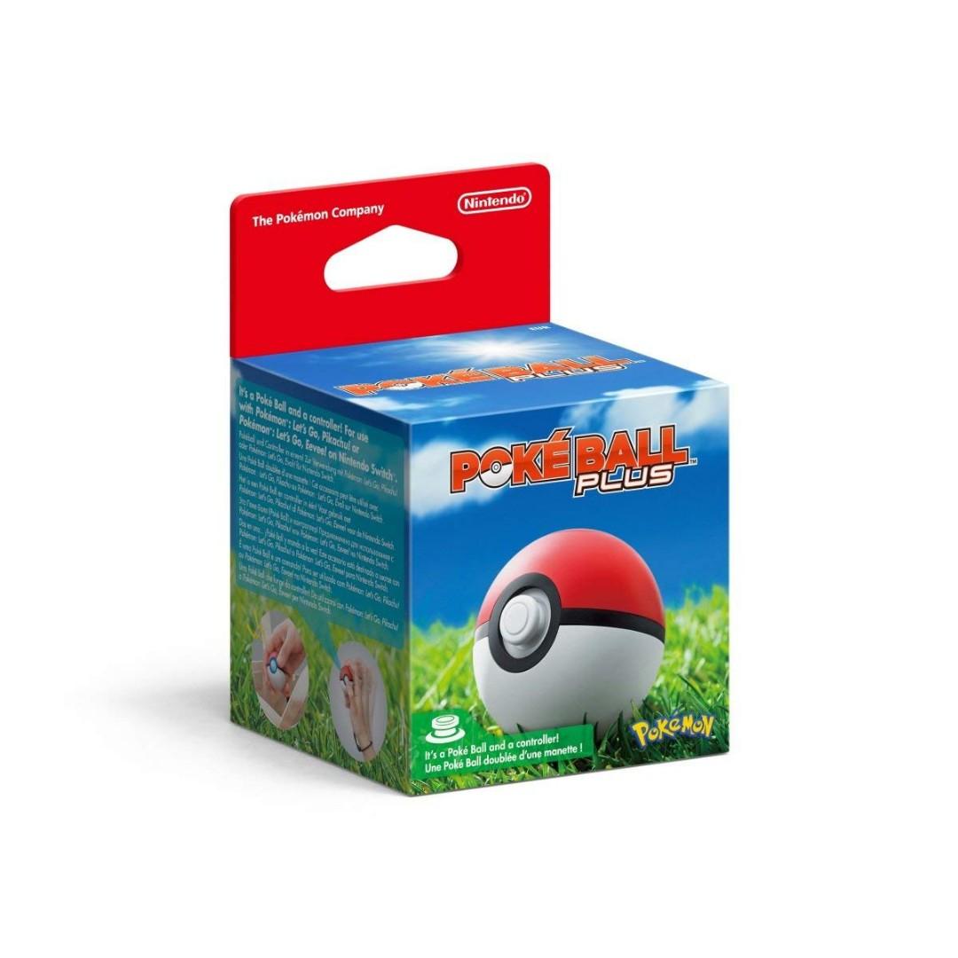 Nintendo Switch Pokemon Pokebal Plus, Video Gaming, Video Game Consoles ...