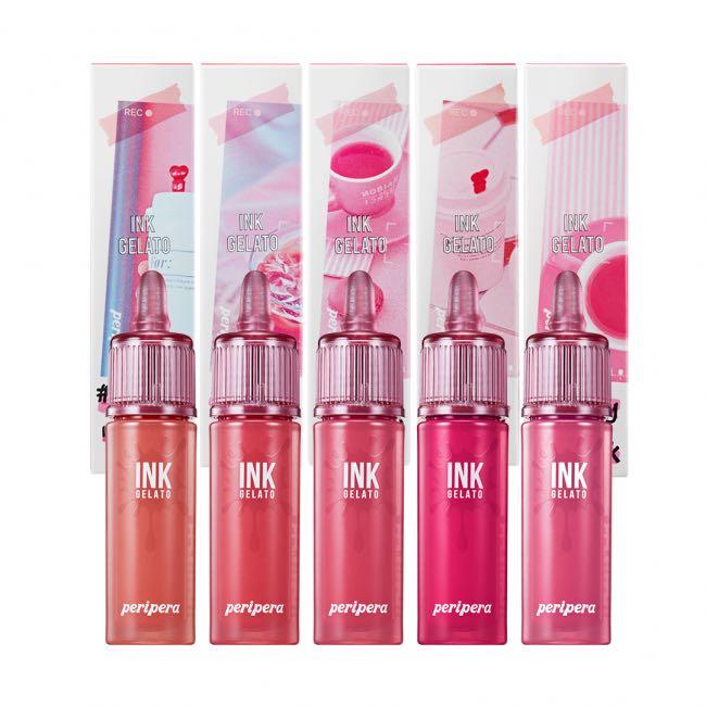 Peripera Ink The Gelato #12 Mix Berry Yoghurt Pink, Beauty & Personal ...
