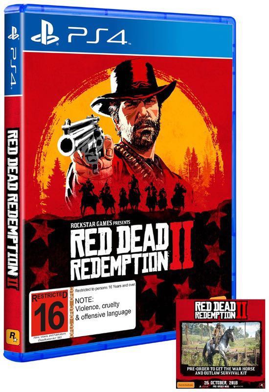 Ps4 rockstar red dead redemption 2 RDR2 plus soft copy pdf rdr2 ...
