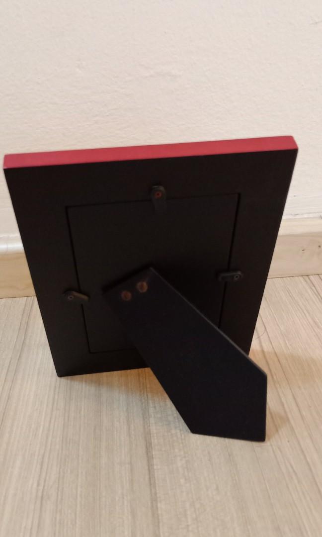 Red lacquer photo frame, Furniture & Home Living, Home Decor, Frames ...
