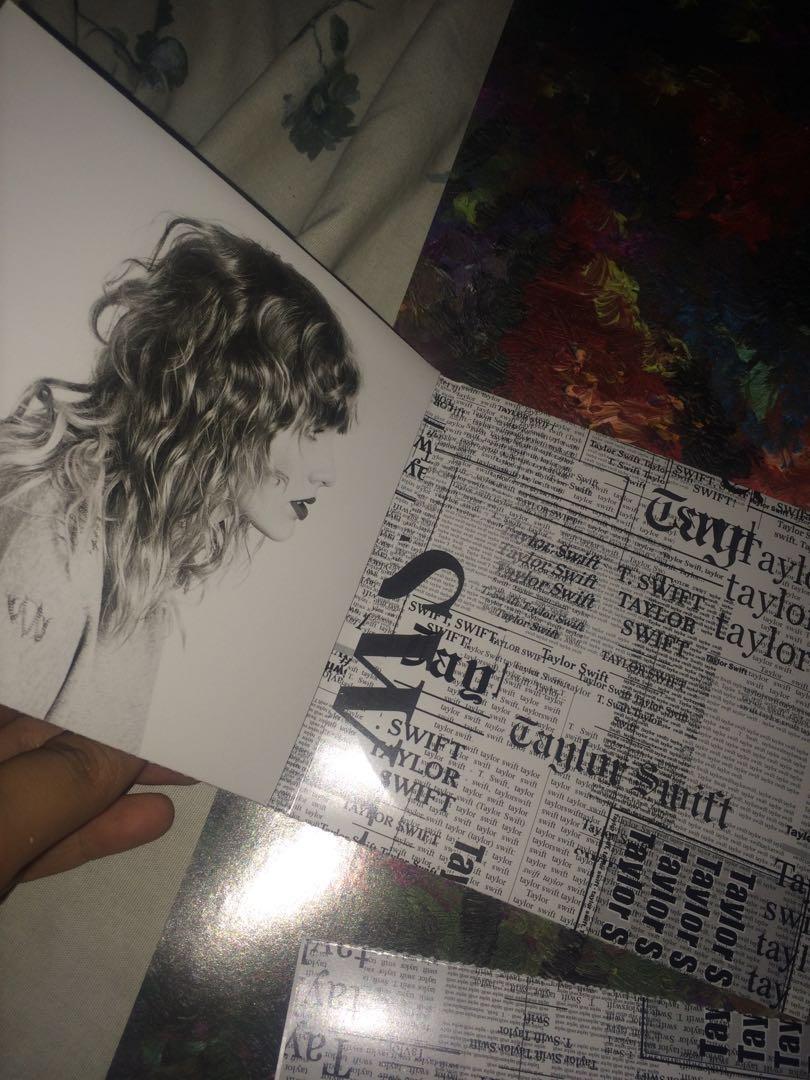 REPUTATION ALBUM (From Magazine) - Taylor Swift w/ POSTER, Hobbies ...