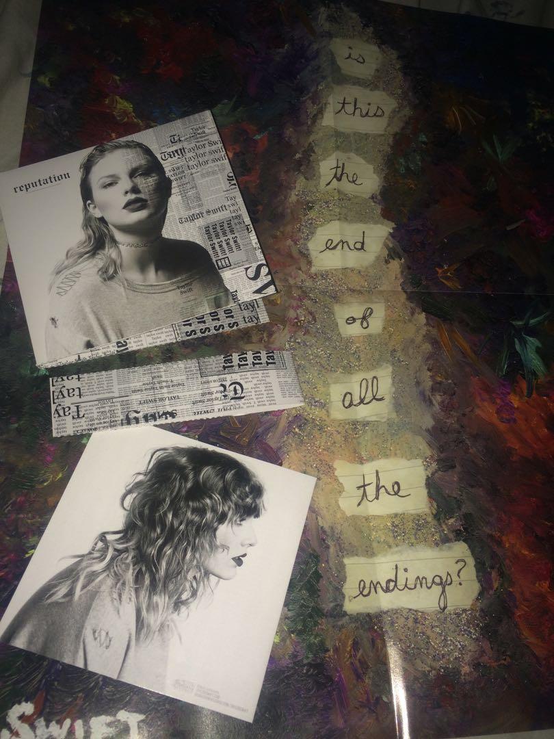 REPUTATION ALBUM (From Magazine) - Taylor Swift w/ POSTER, Hobbies ...