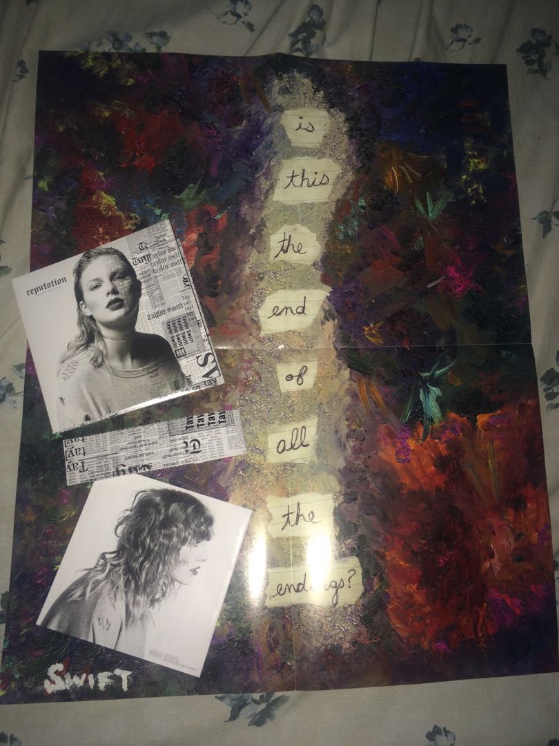 REPUTATION ALBUM (From Magazine) - Taylor Swift w/ POSTER, Hobbies ...