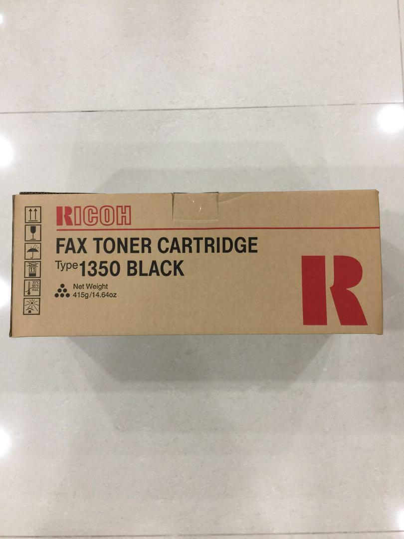 Ricoh 1350 Fax Toner Cartridge Genuine, Computers & Tech, Printers ...