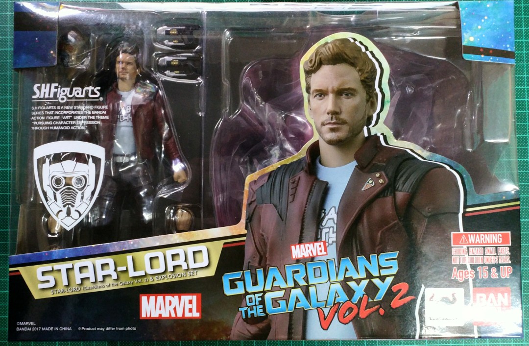 shf s.h.figuarts star lord explosion set 星爵 連 爆炸特效, 興趣及遊戲, 玩具 & 遊戲類 ...