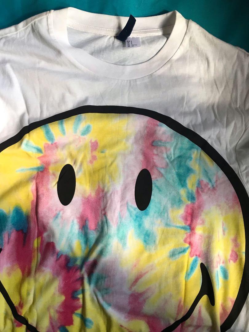 Smiley Face oversized tee, Men's Fashion, Tops & Sets, Hoodies on Carousell