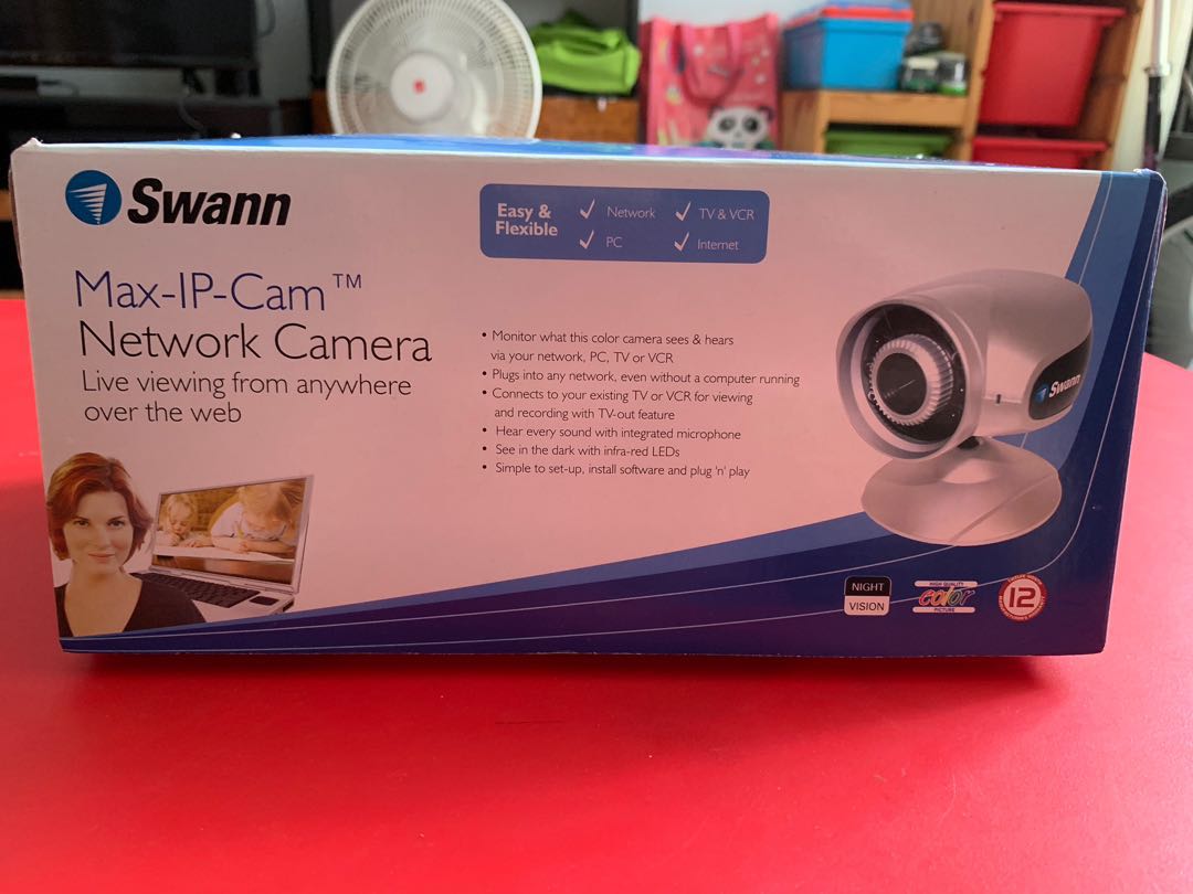 Swann Max IP Cam Network Camera cctv, Furniture & Home Living, Security ...