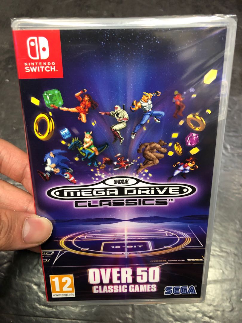 Switch SEGA mega drive classics 世嘉經典遊戲合輯, 電子遊戲, 電子遊戲, Nintendo 任天堂 ...