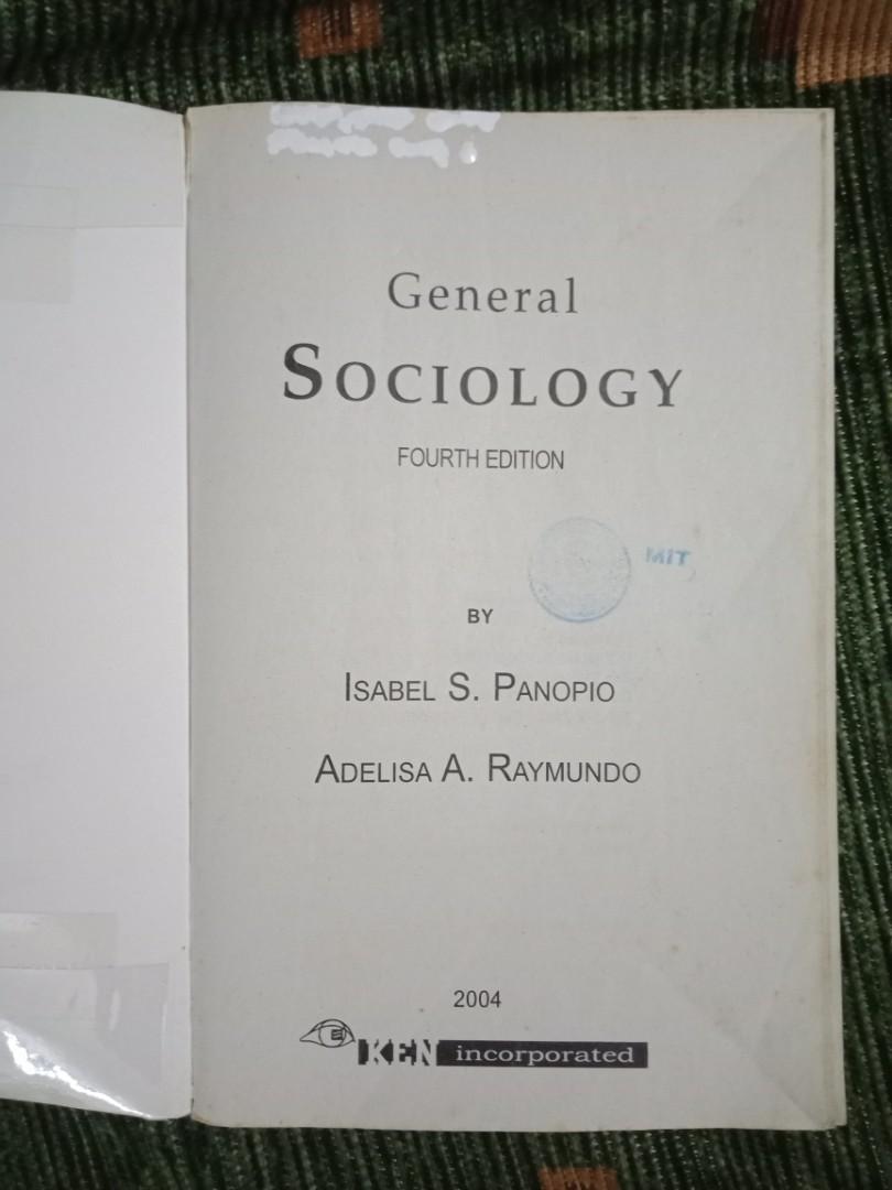 Sociology Focus on the Philippines 4th edition by Isabel Panopio and ...