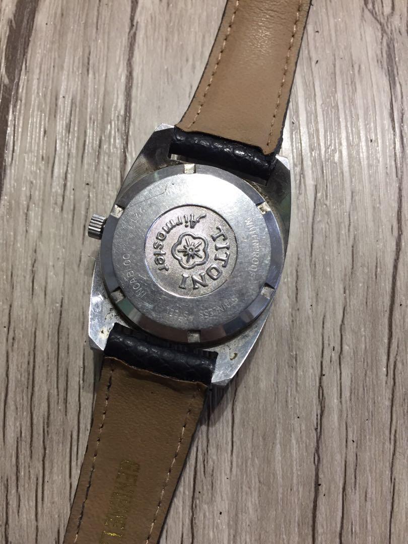 Titoni Airmaster 21 Jewels Titoflex, Luxury, Watches on Carousell