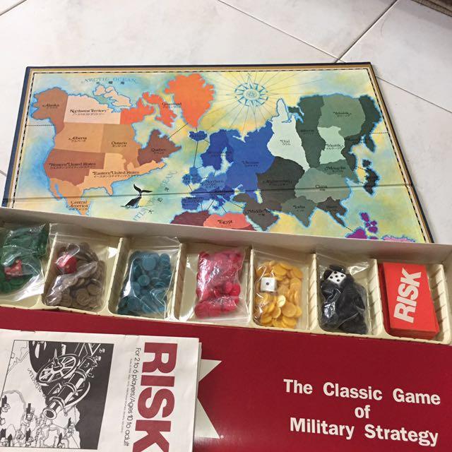 Vintage Risk Board Game, Hobbies & Toys, Memorabilia & Collectibles ...