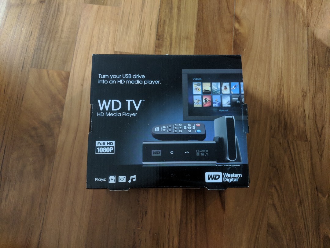 WD TV - HD Media Player, TV & Home Appliances, TV & Entertainment, Blu ...