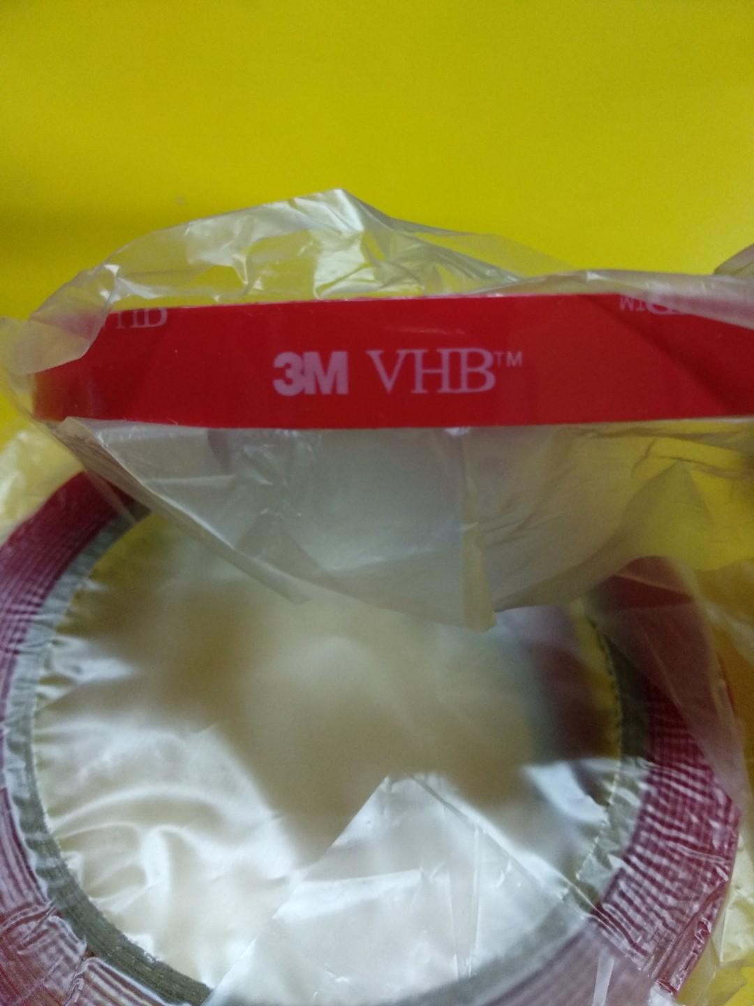 100% Genuine 3M VHB Clear Acrylic Tape. 10mm Width x 3 Meters roll., Everything Else on Carousell