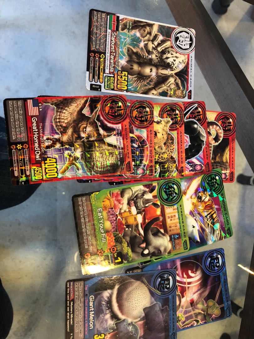 Animal Kaiser Cards, Hobbies & Toys, Toys & Games on Carousell