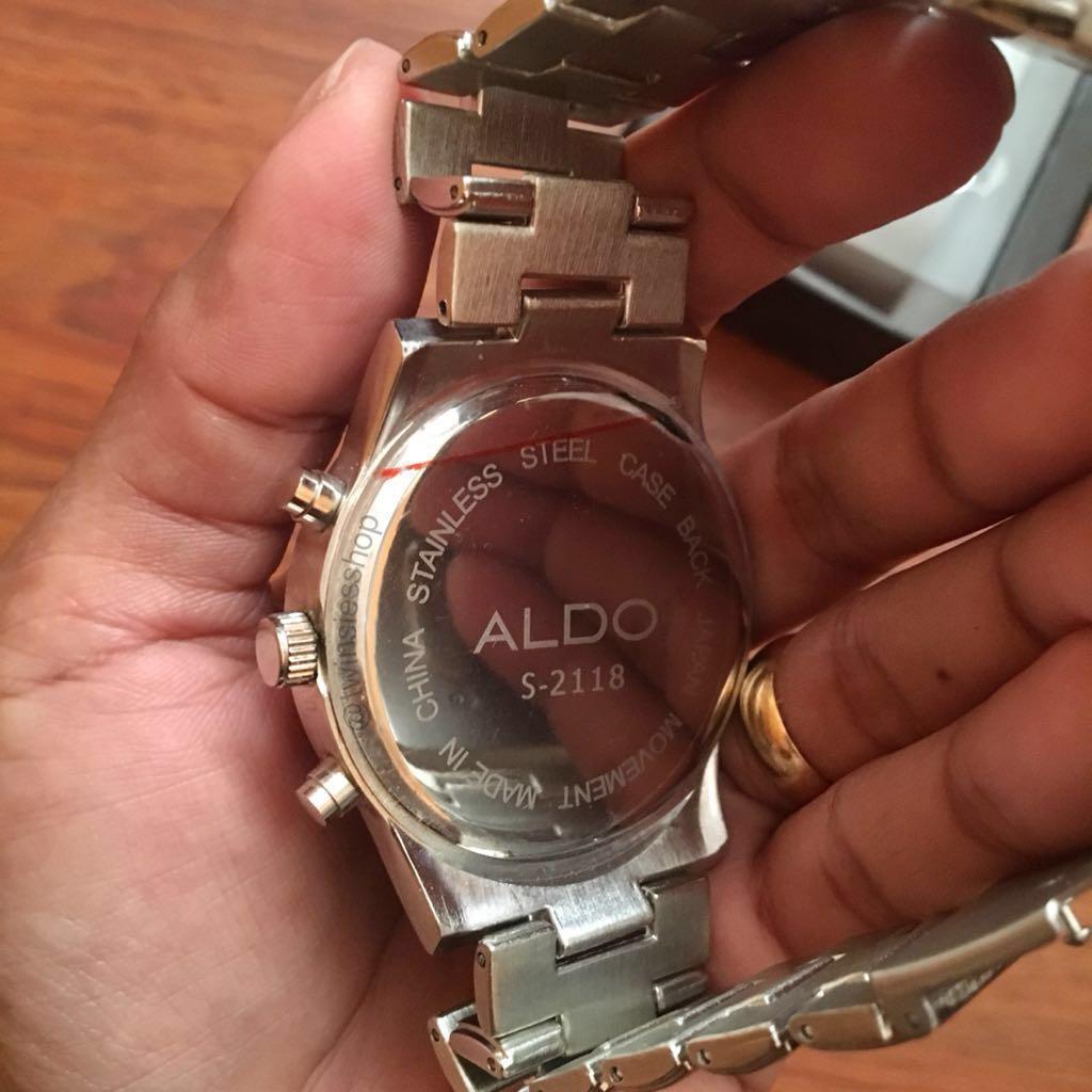 AUTHENTIC ALDO Besancon Oversized Men’s Watch, Men's Fashion, Watches ...