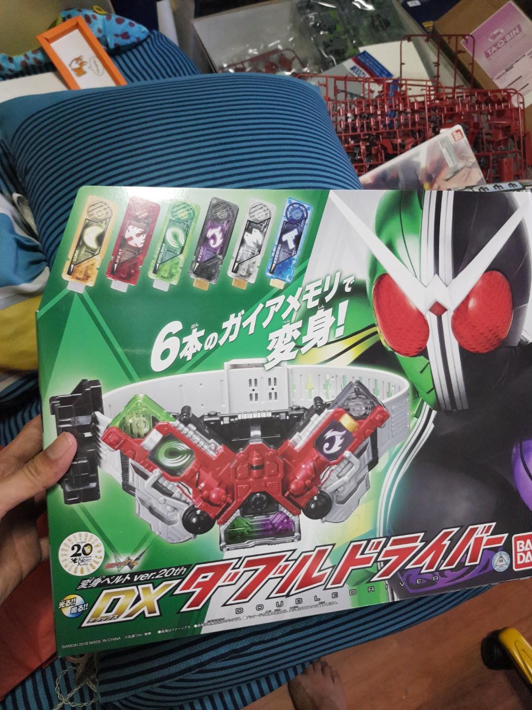 Bandai DX W DRIVER DOUBLE DRIVER 20TH rider kicks edition KAMEN RIDER W Henshin Belt Ver. 20th ...