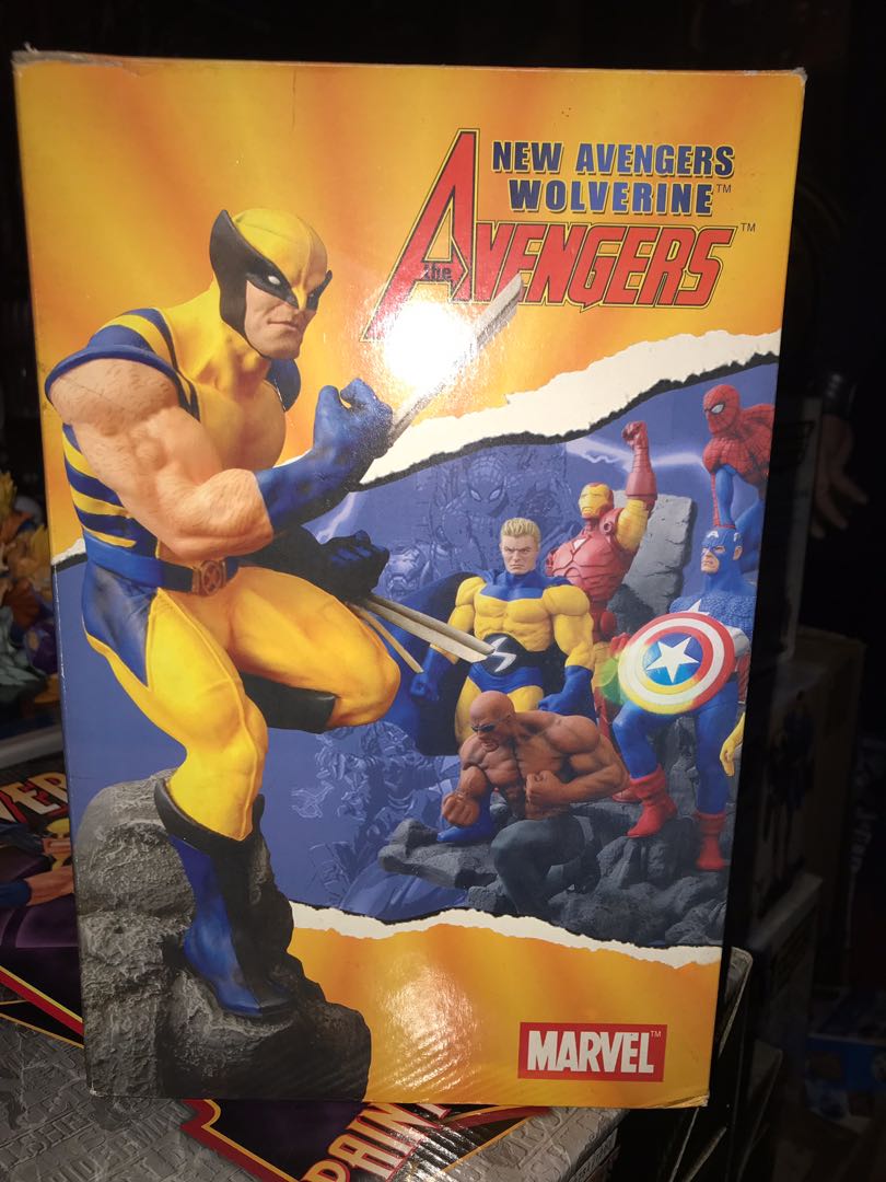 Bowen Diamond Select Toys 1/6 Scale New Avengers Wolverine Statue ...