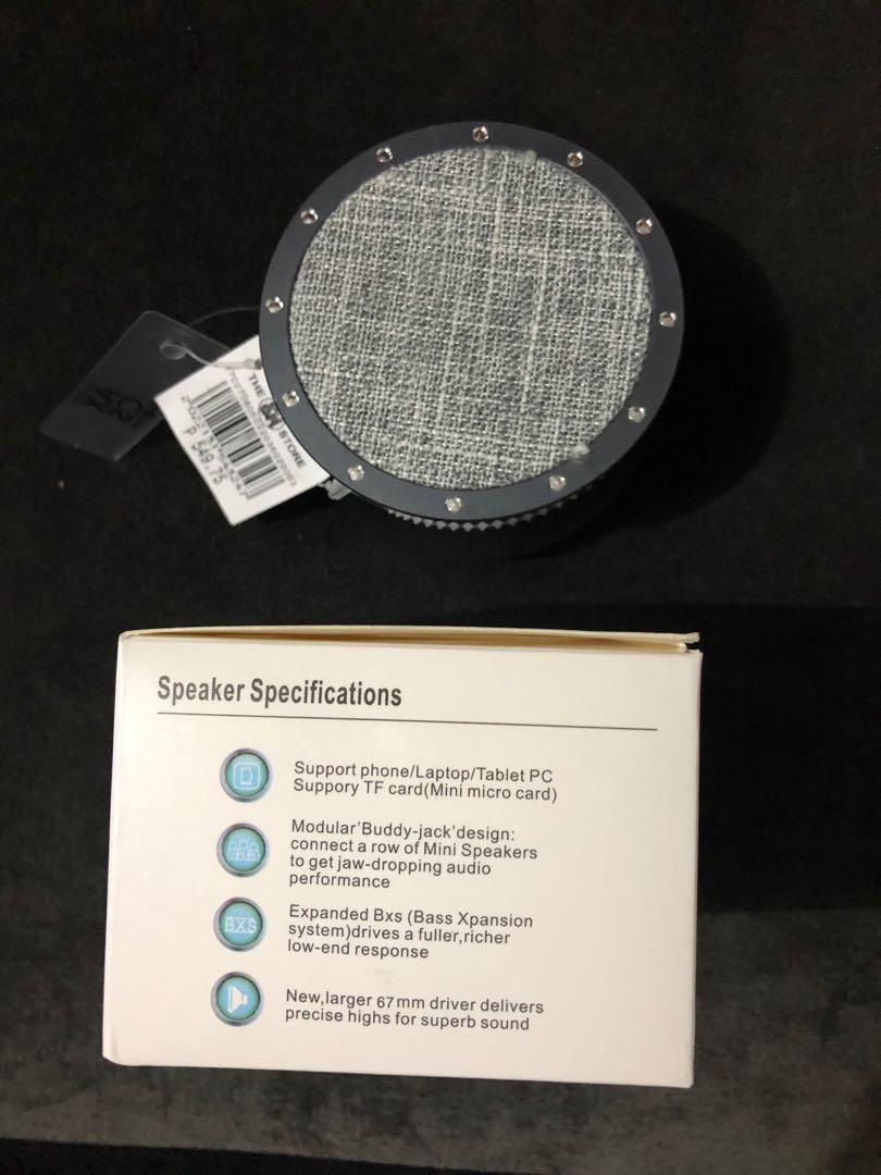 Brand New SM AXCS Bluetooth Speaker, Audio, Soundbars, Speakers ...