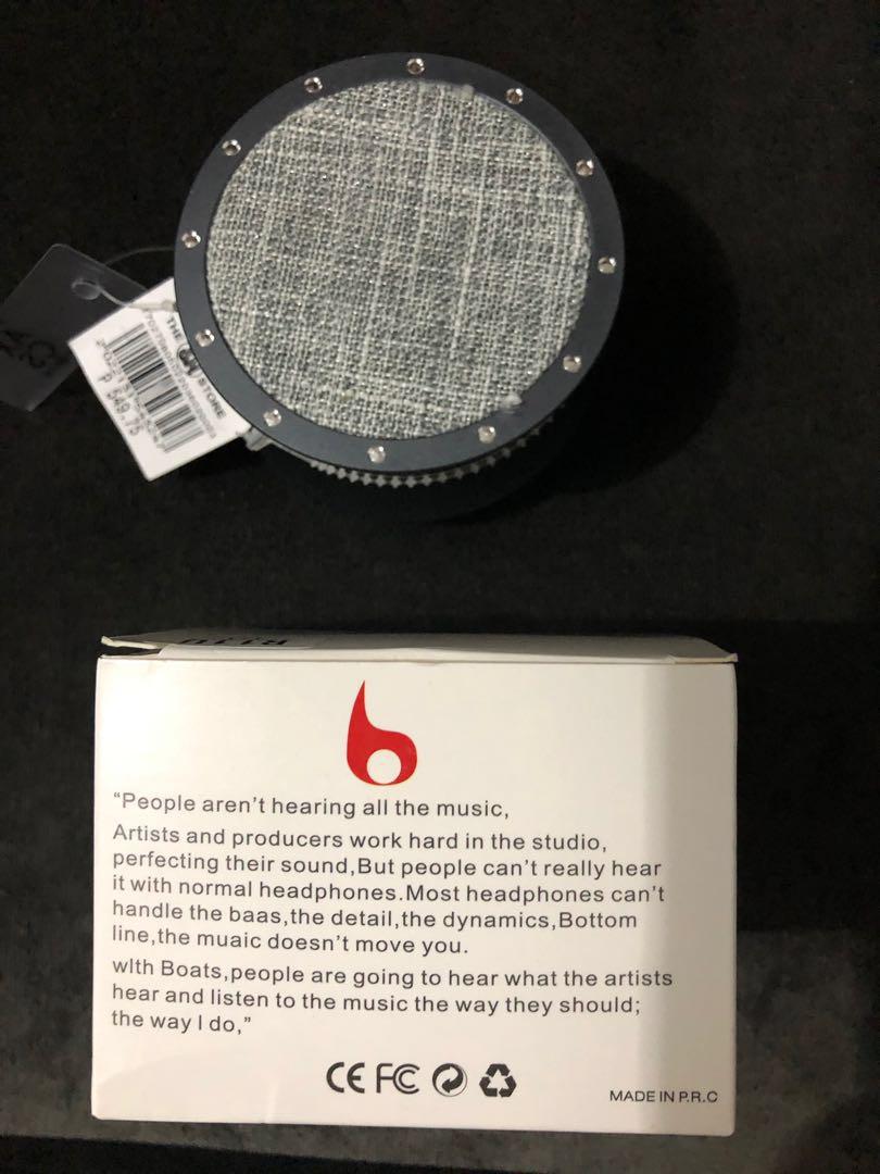 Brand New SM AXCS Bluetooth Speaker, Audio, Soundbars, Speakers ...