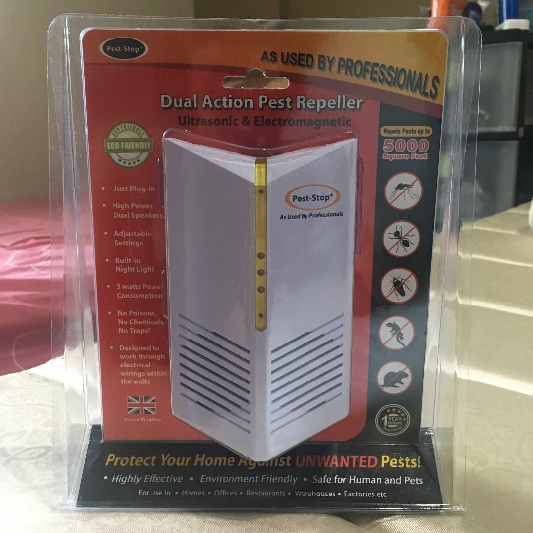 Dual Action Pest Repeller Model : Pest-Stop 5000 DA, Furniture & Home ...