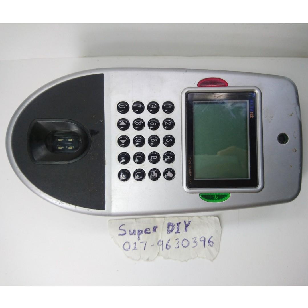 Fingerprint time attendance recorder ACTATEK, Furniture & Home Living ...