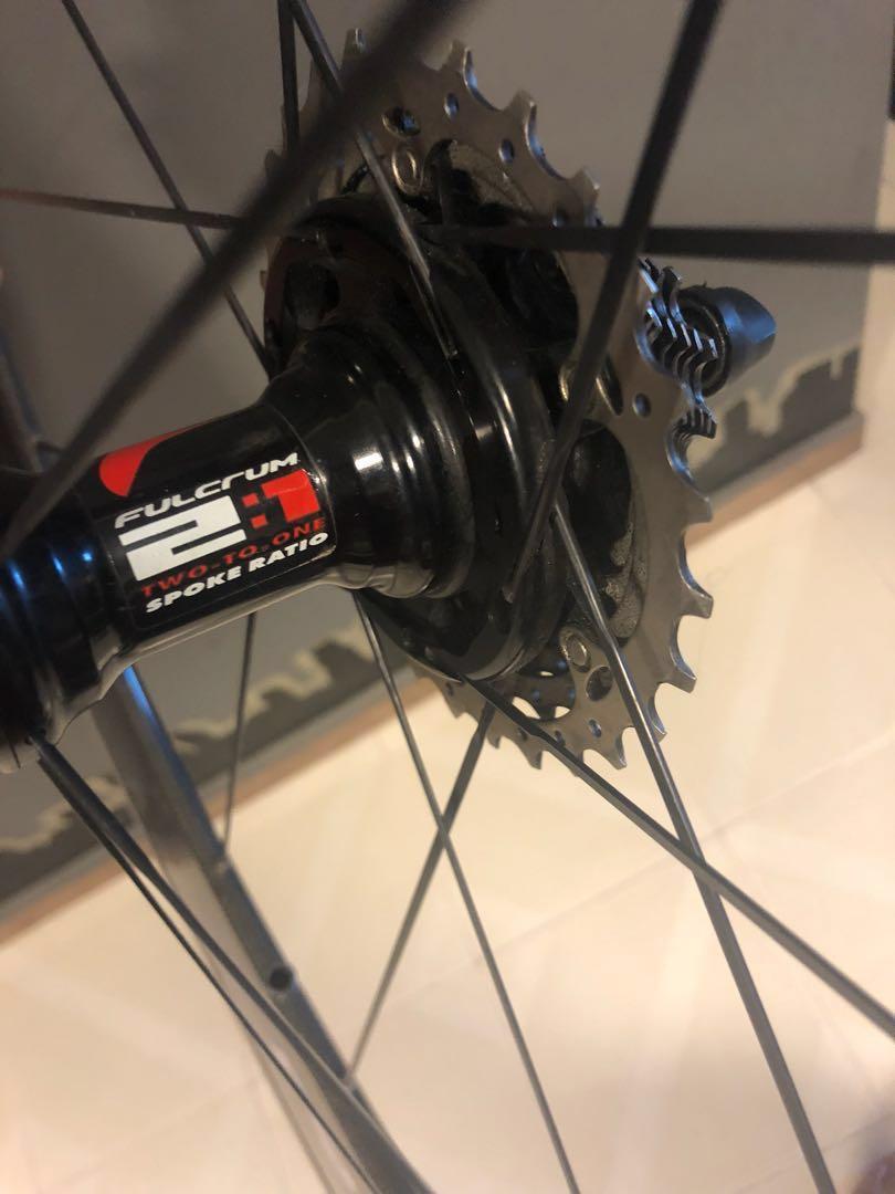 FULCRUM Red Wind 80 XLR -Carbon Clincher Wheelset, Sports Equipment ...
