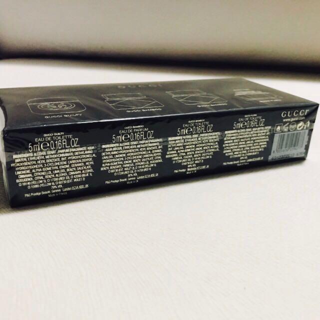 Gucci Guilty Mini Gift Set, Beauty & Personal Care, Fragrance ...
