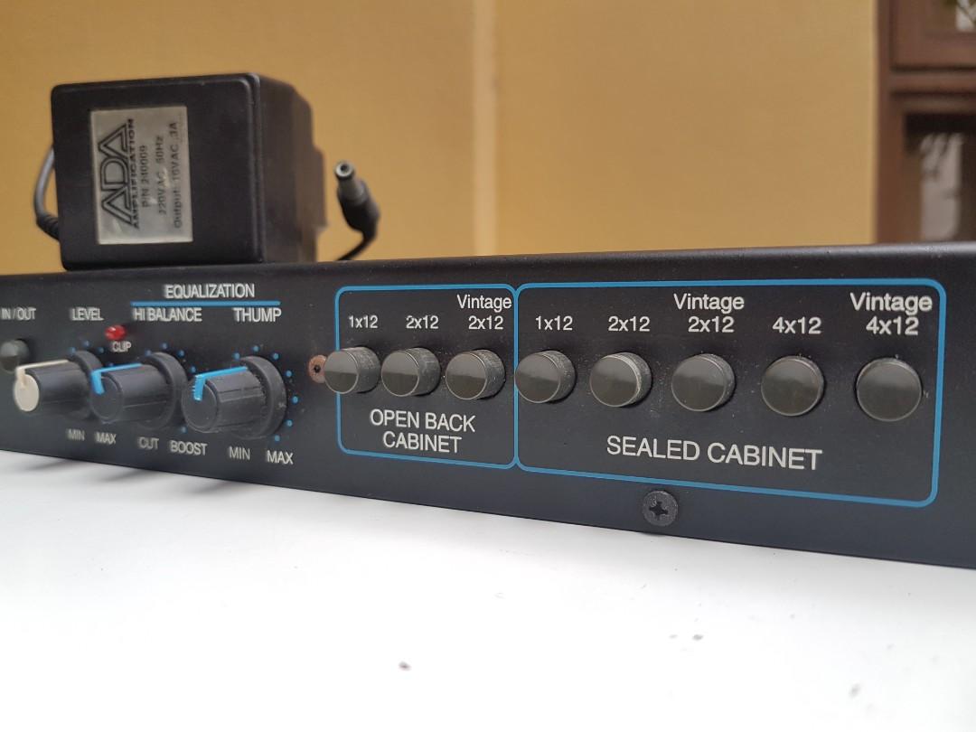 MADE IN USA - ADA MicroCab Miked Guitar Cabinet Emulator, Hobbies ...