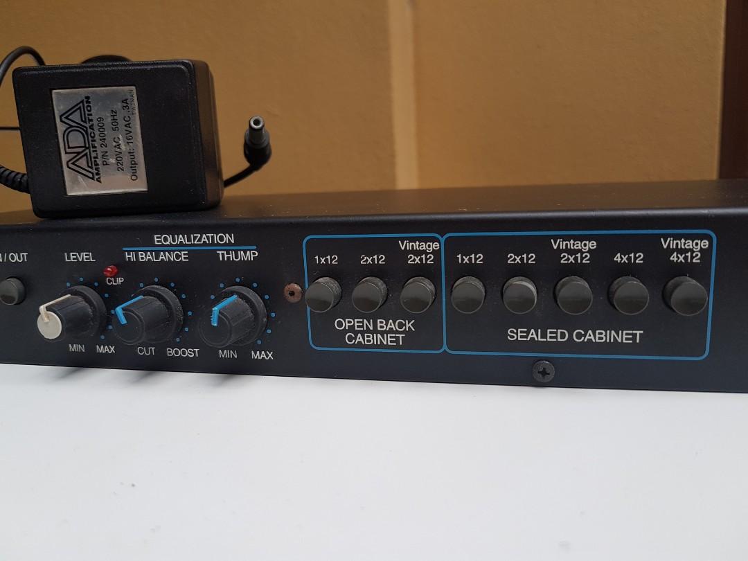MADE IN USA - ADA MicroCab Miked Guitar Cabinet Emulator, Hobbies ...