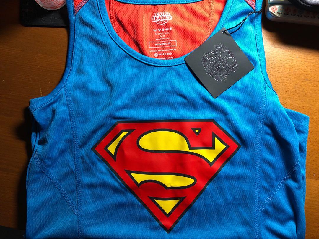 Marvel Superman Singlet, Women's Fashion, Tops, Sleeveless on Carousell