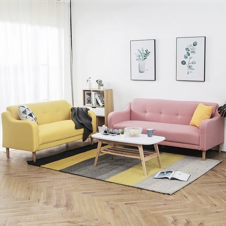 Modern Minimalist Simple Sofa Design with Vibrant Colours, Furniture ...