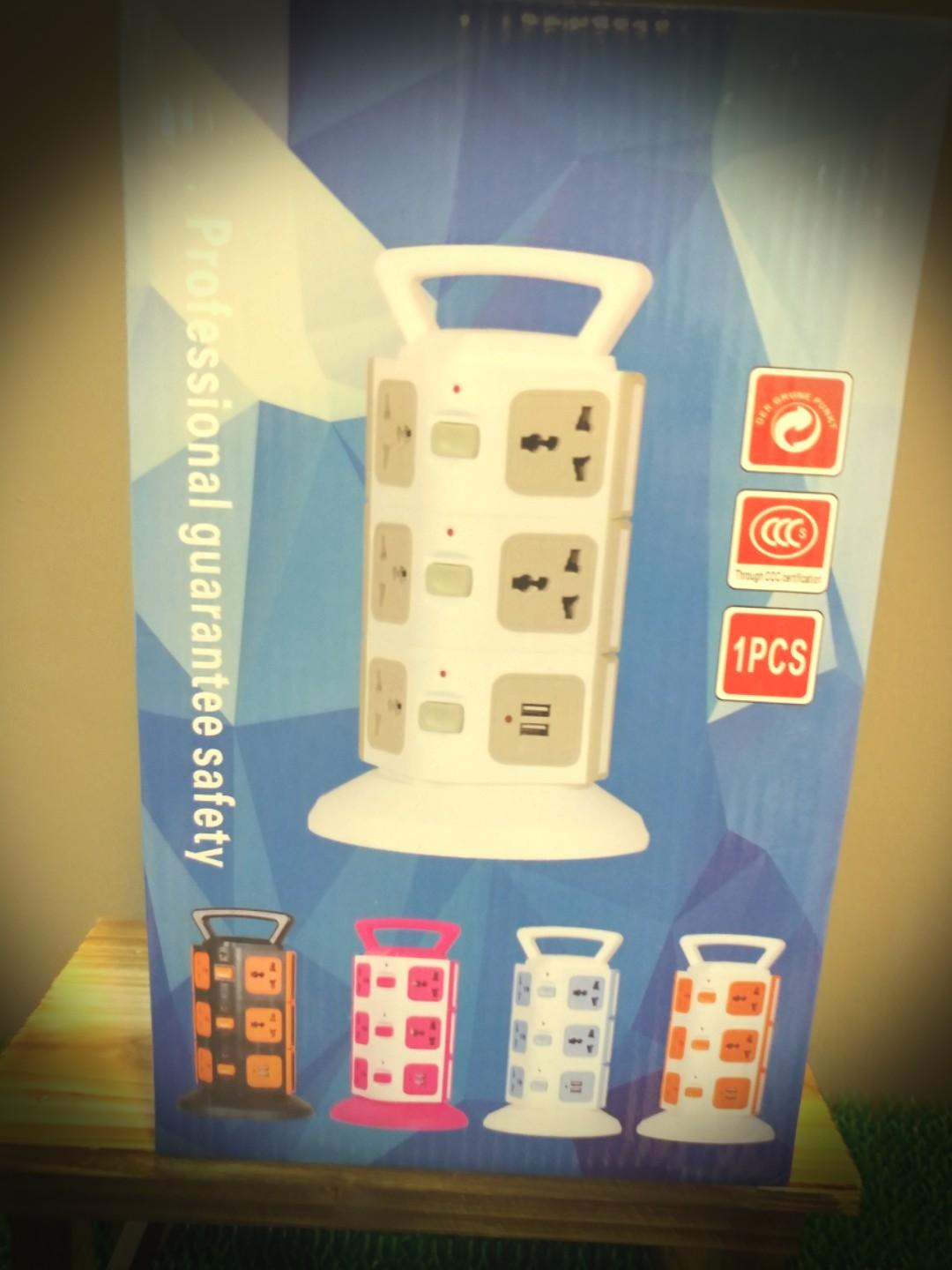 Multi Socket Tower, TV & Home Appliances, Electrical, Adaptors ...