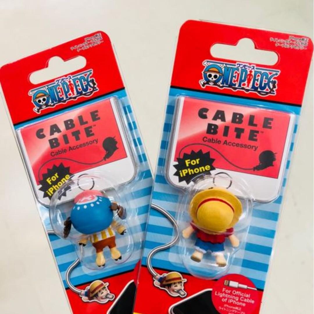 Cable Bite One Piece Luffy and Chopper Anime Bites, Computers & Tech ...