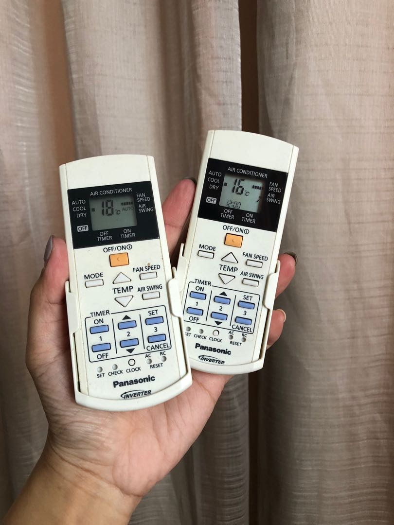 Panasonic Aircon Remote, TV & Home Appliances, Air Conditioners ...