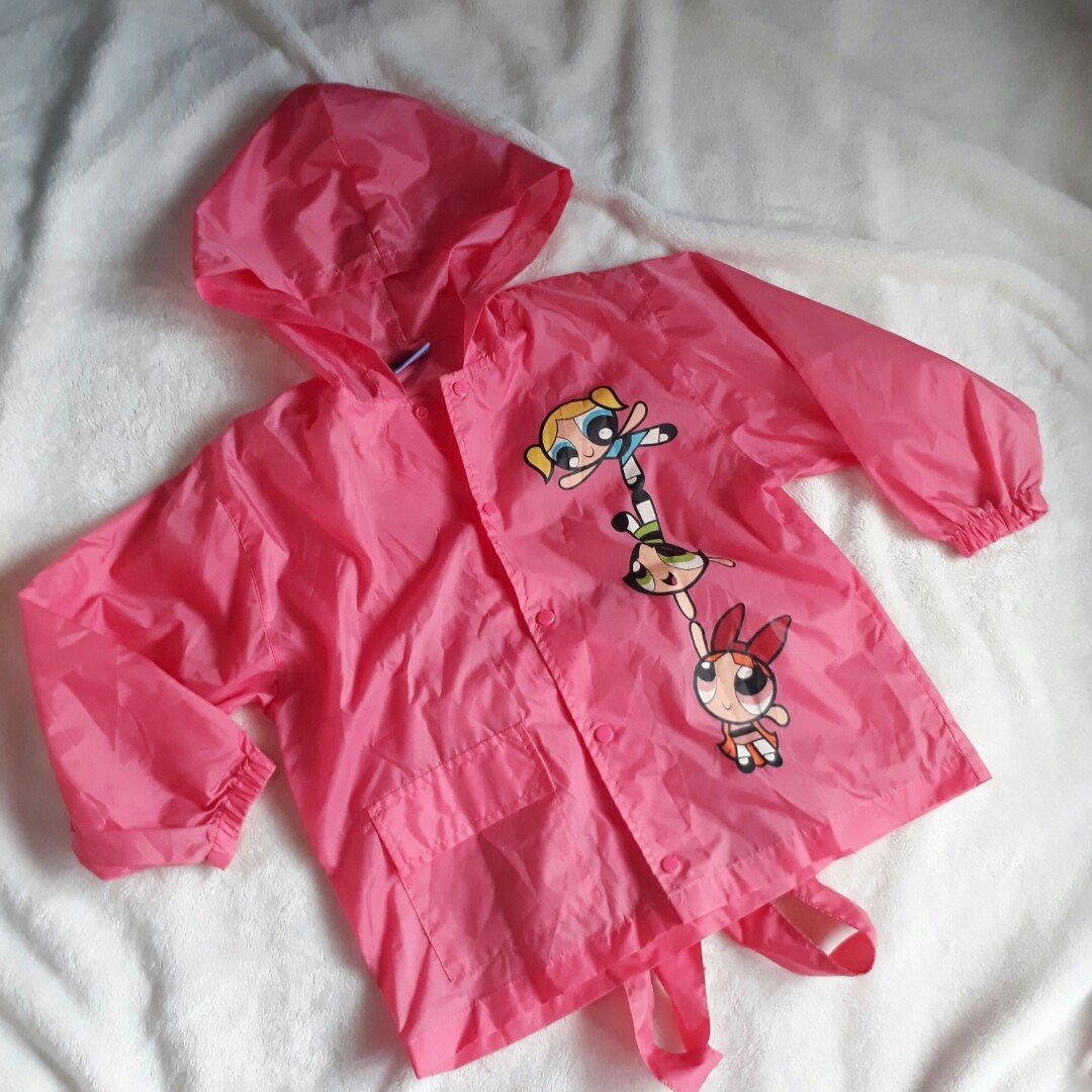 Powerpuff Girls raincoat, Babies & Kids, Babies & Kids Fashion on Carousell