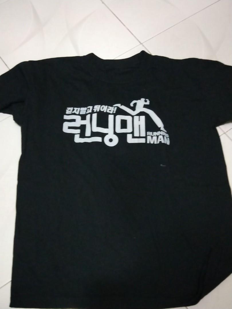 Running man shirt, Hobbies & Toys, Memorabilia & Collectibles, Fan ...