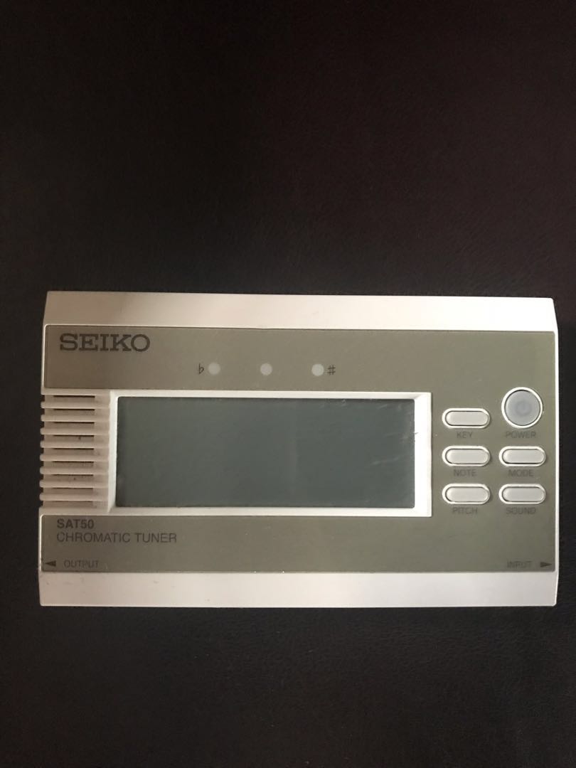 seiko chromatic tuner sat50, Hobbies & Toys, Music & Media, Music ...