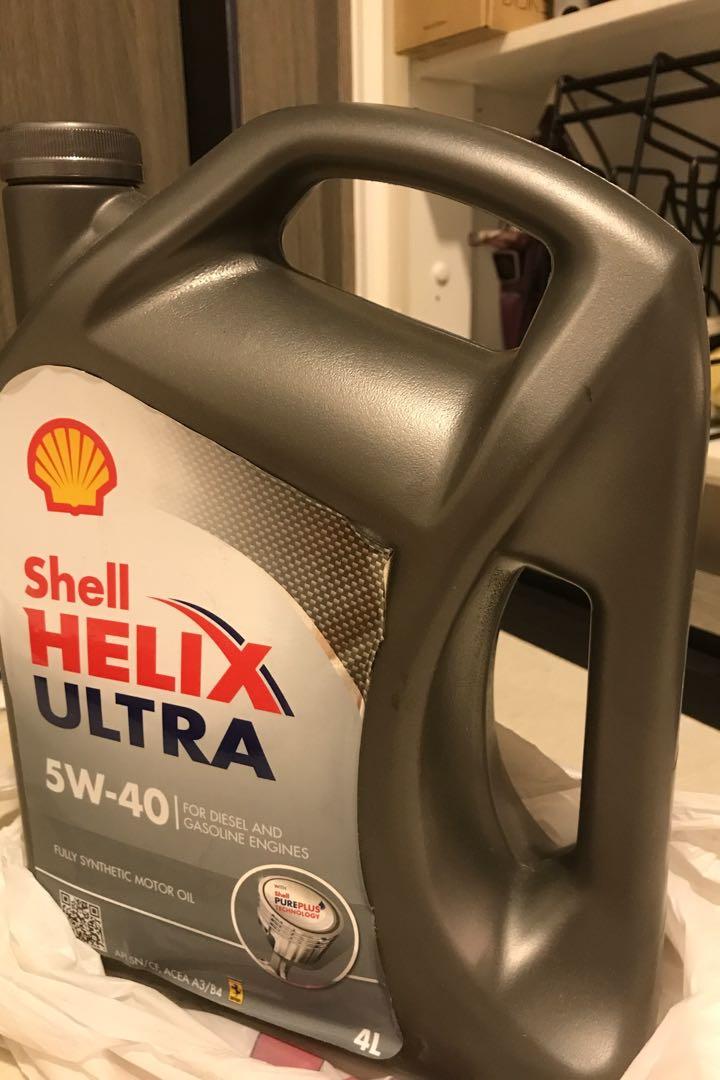 Shell Helix Ultra 5W-40 4 Litre, Car Accessories, Accessories on Carousell