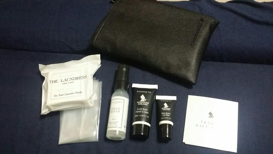 Singapore Airlines Business Class Travel Gift Pack - For Men, Beauty ...