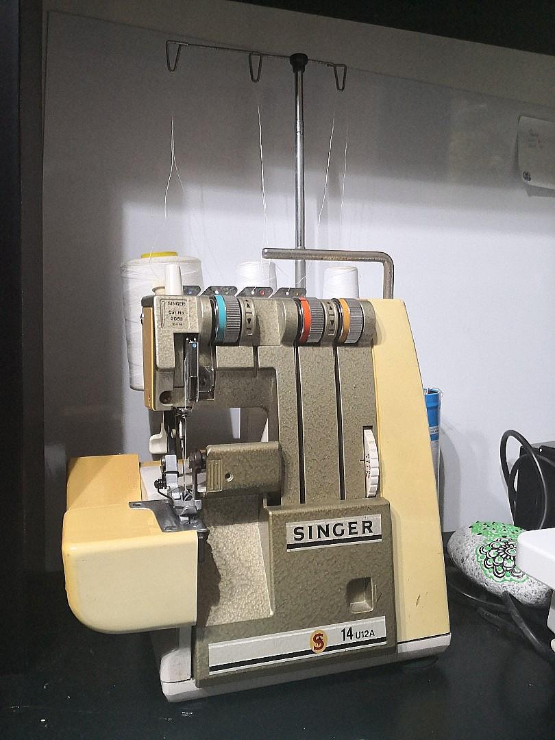Singer 14u12A Overlock Machine, Hobbies & Toys, Stationery & Craft ...