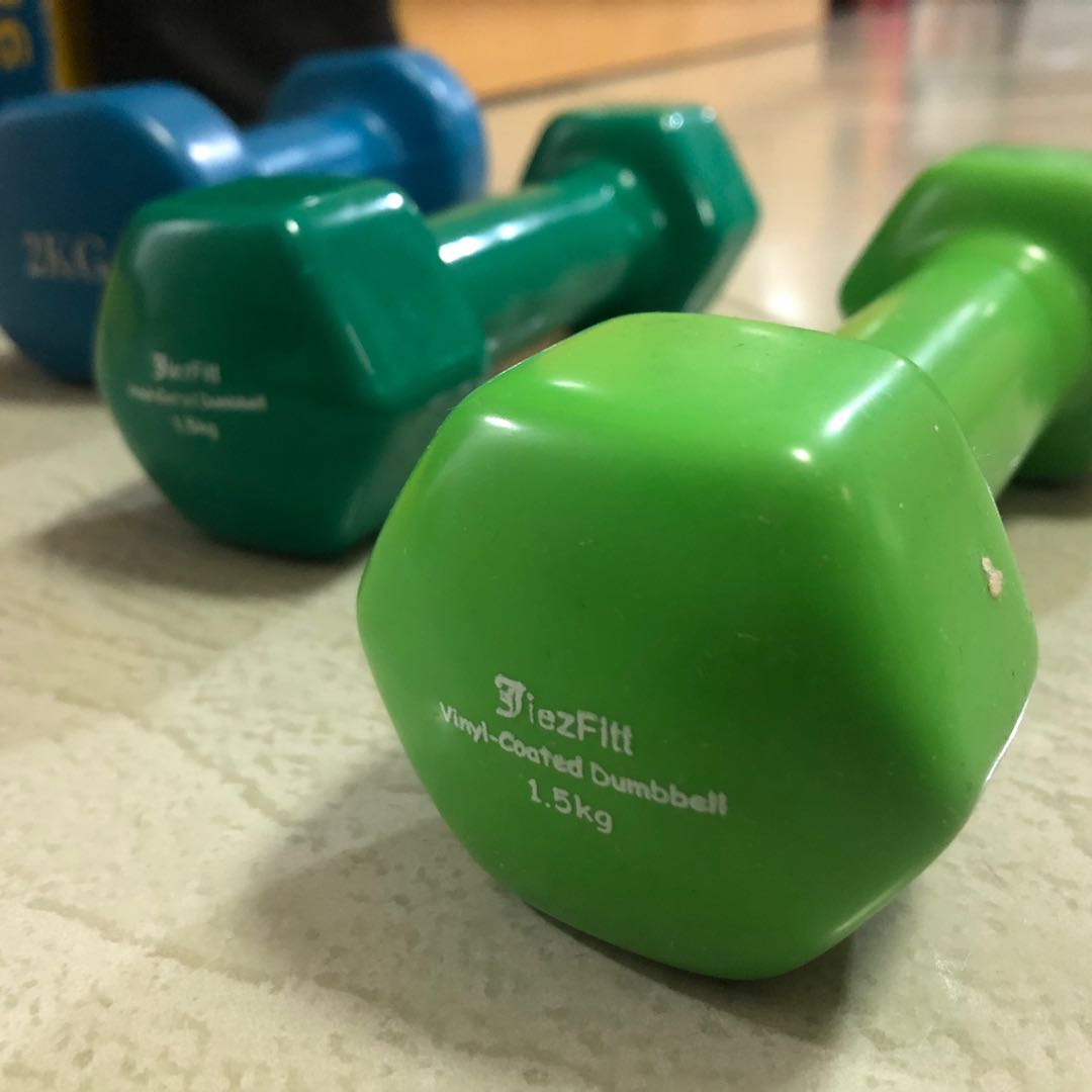 Small weights, Sports Equipment, Exercise & Fitness, Cardio & Fitness ...