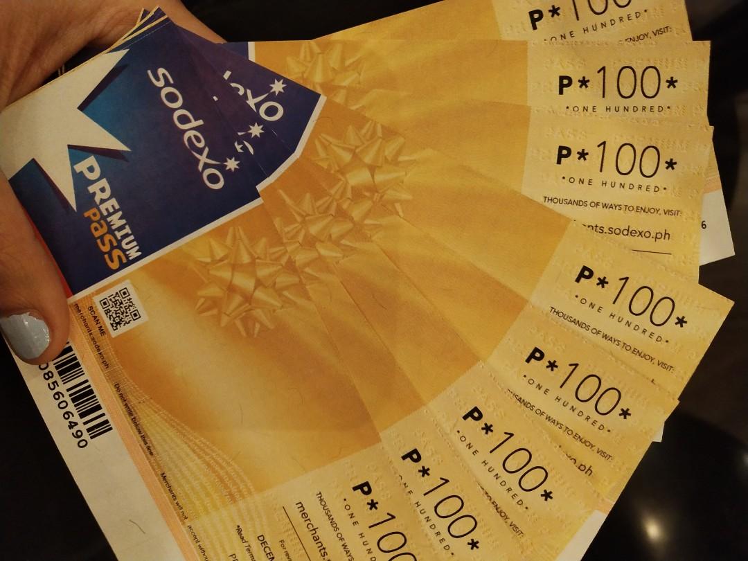 Sodexo GC, Tickets & Vouchers, Store Credits on Carousell