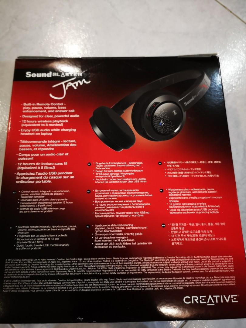 Sound Blaster Jam, Audio, Soundbars, Speakers & Amplifiers on Carousell