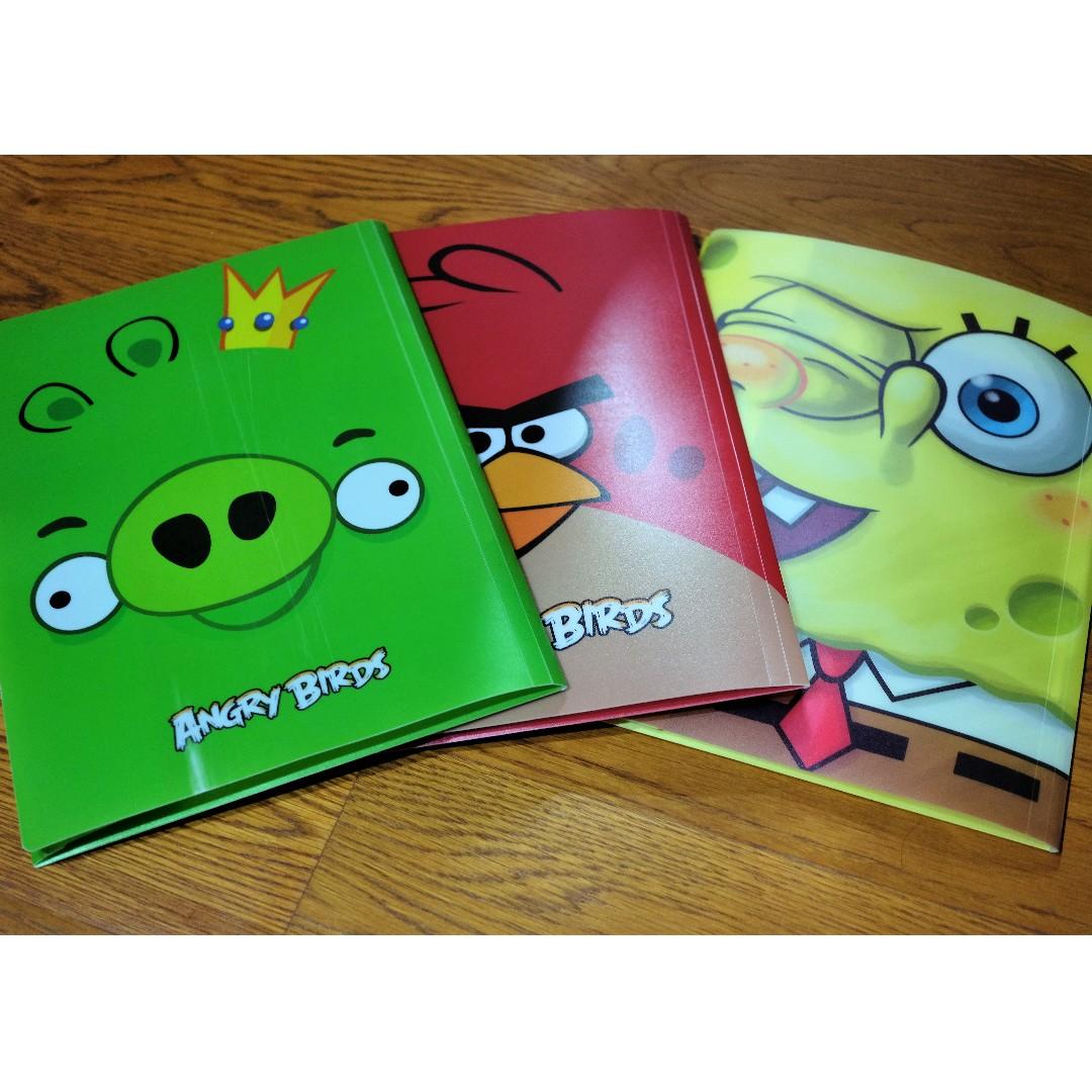Spongebob Squarepants Plastic Folder, Hobbies & Toys, Stationery ...
