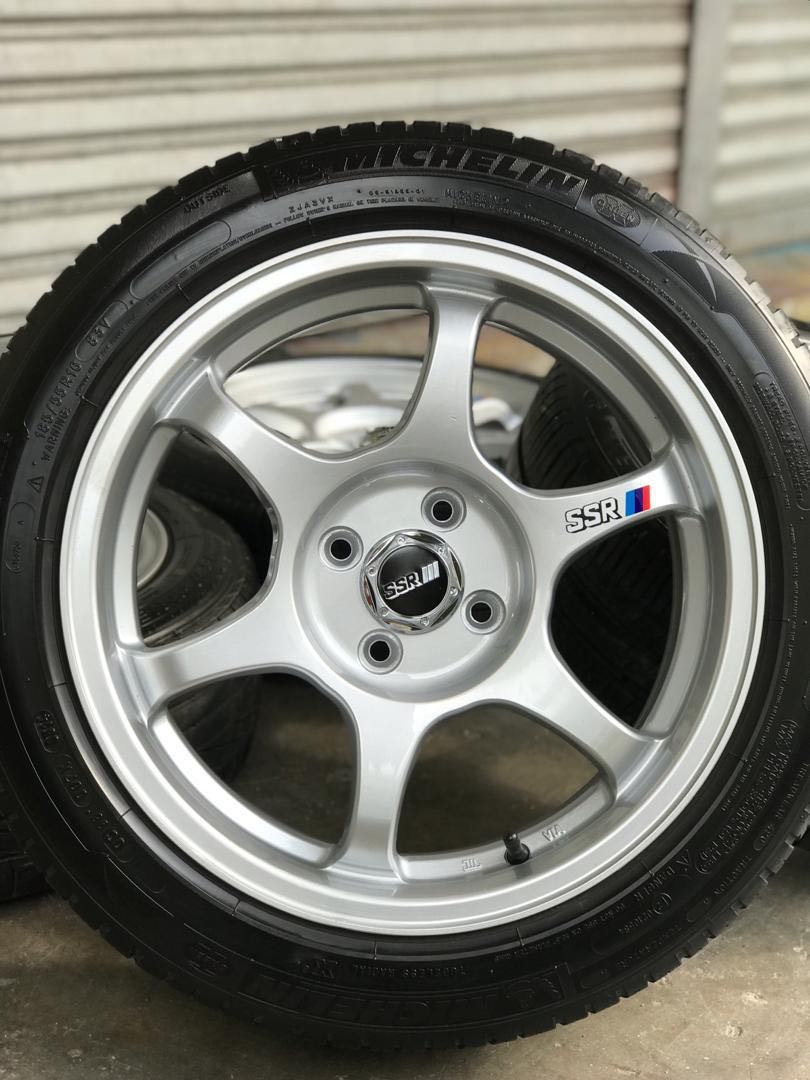 ssr type c silver, Auto Accessories on Carousell