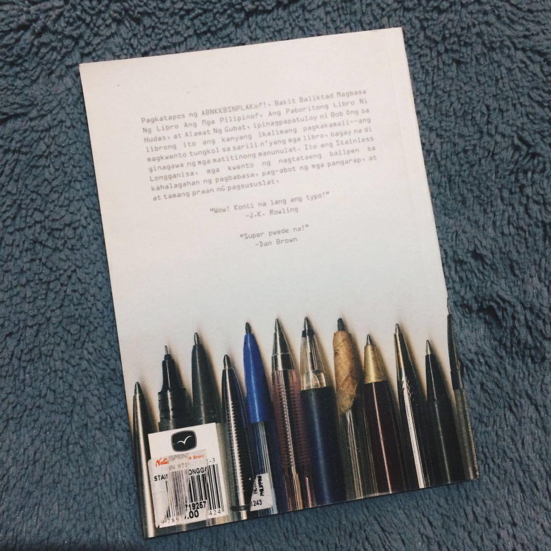 Stainless Longganisa by Bob Ong, Hobbies & Toys, Books & Magazines ...