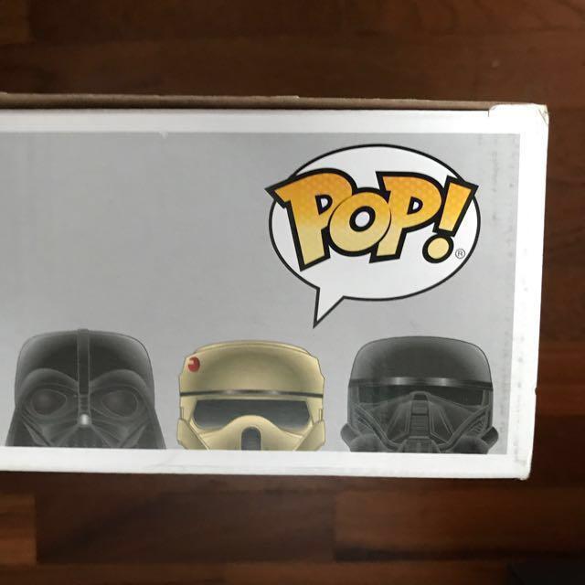 Star Wars Rogue One Funko Pop Collectors Set Exclusive Disney Store ...