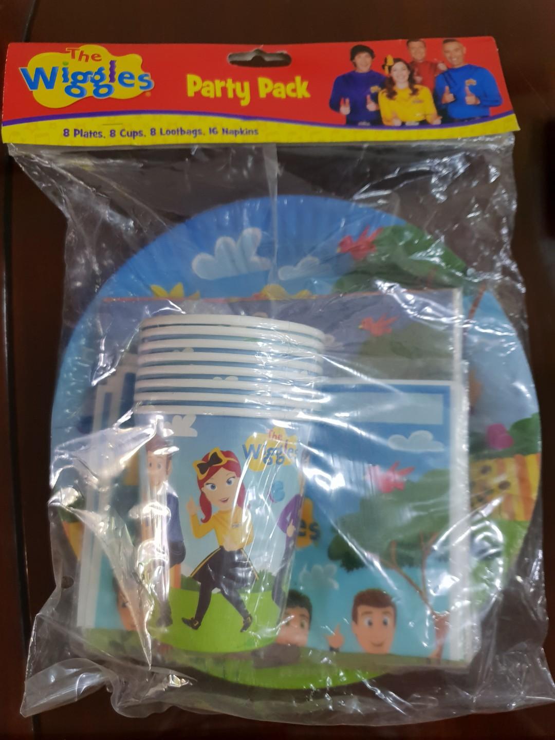 The Wiggles Party packs, Hobbies & Toys, Toys & Games on Carousell