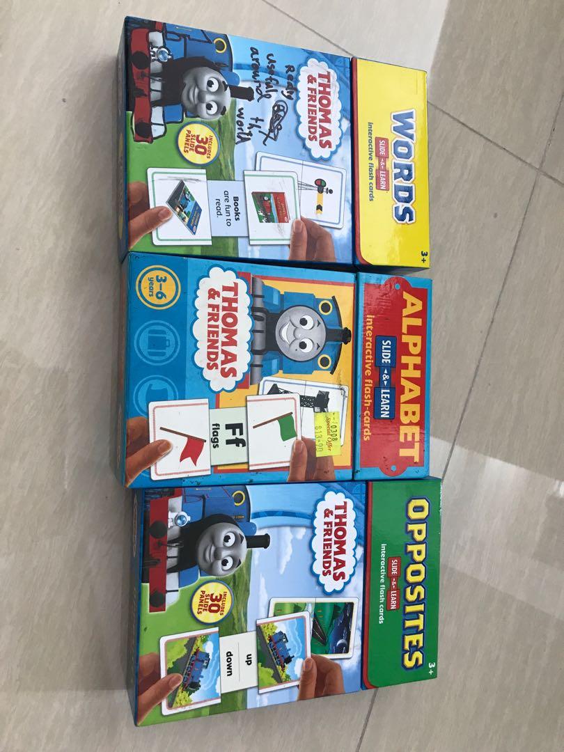 Thomas and Friends Flashcards, Hobbies & Toys, Books & Magazines ...